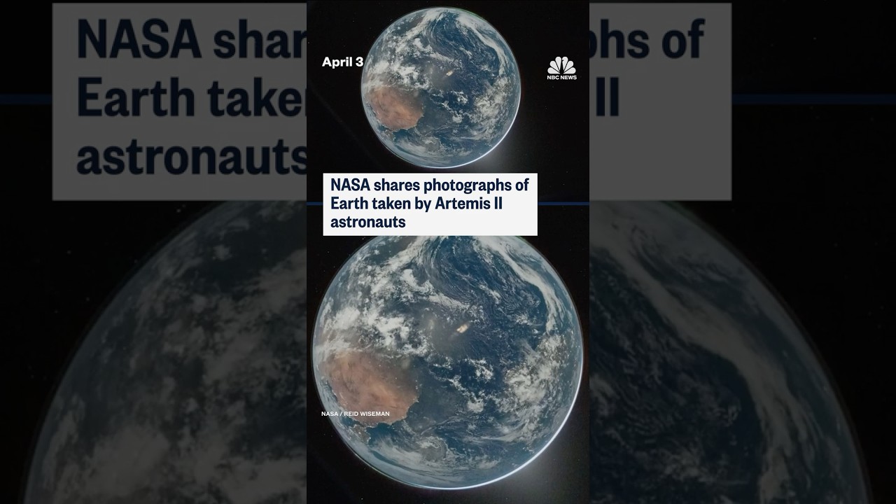 NASA shares photographs of Earth taken by Artemis II astronauts