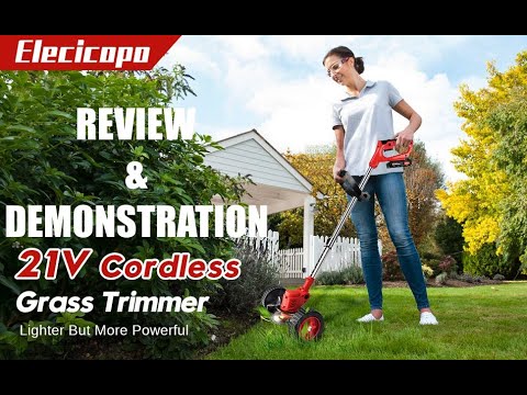Elecicopo 3 IN 1 Cordless Grass Trimmer Review