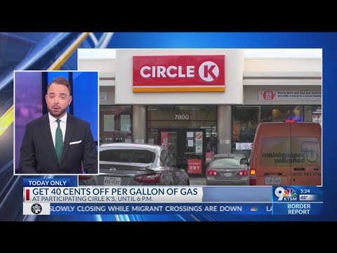 Circle K offering up to 40 cents off per gallon