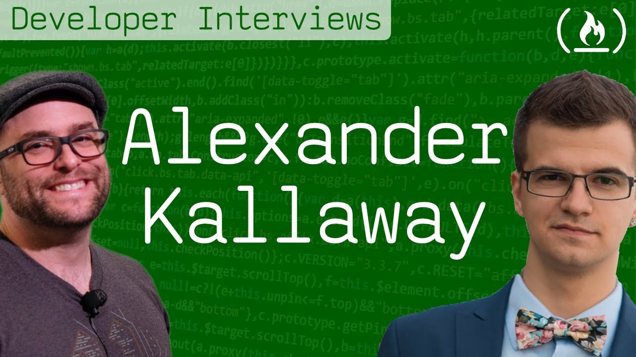 100DaysOfCode Creator Alexander Kallaway - Developer Interviews