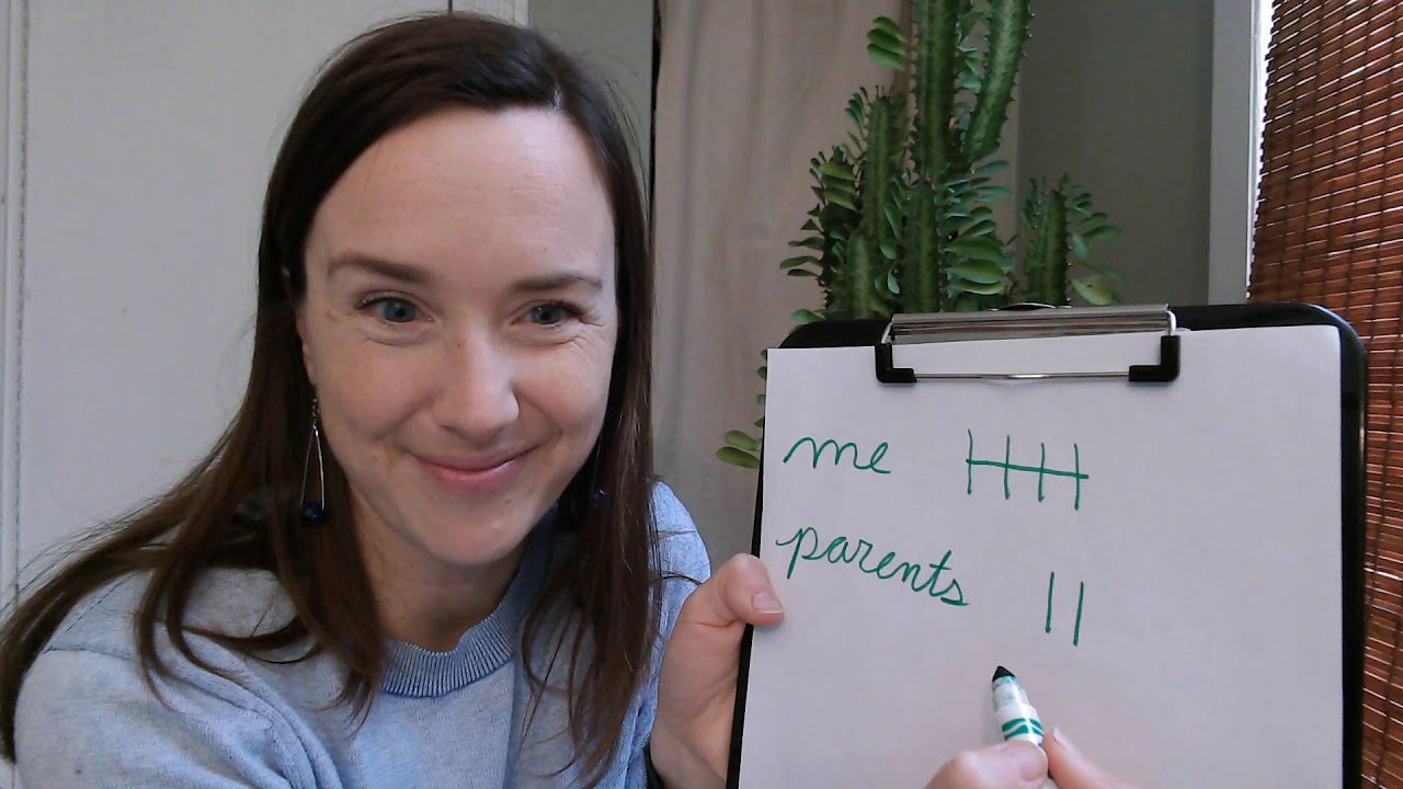 Math: Writing tally marks 1-10
