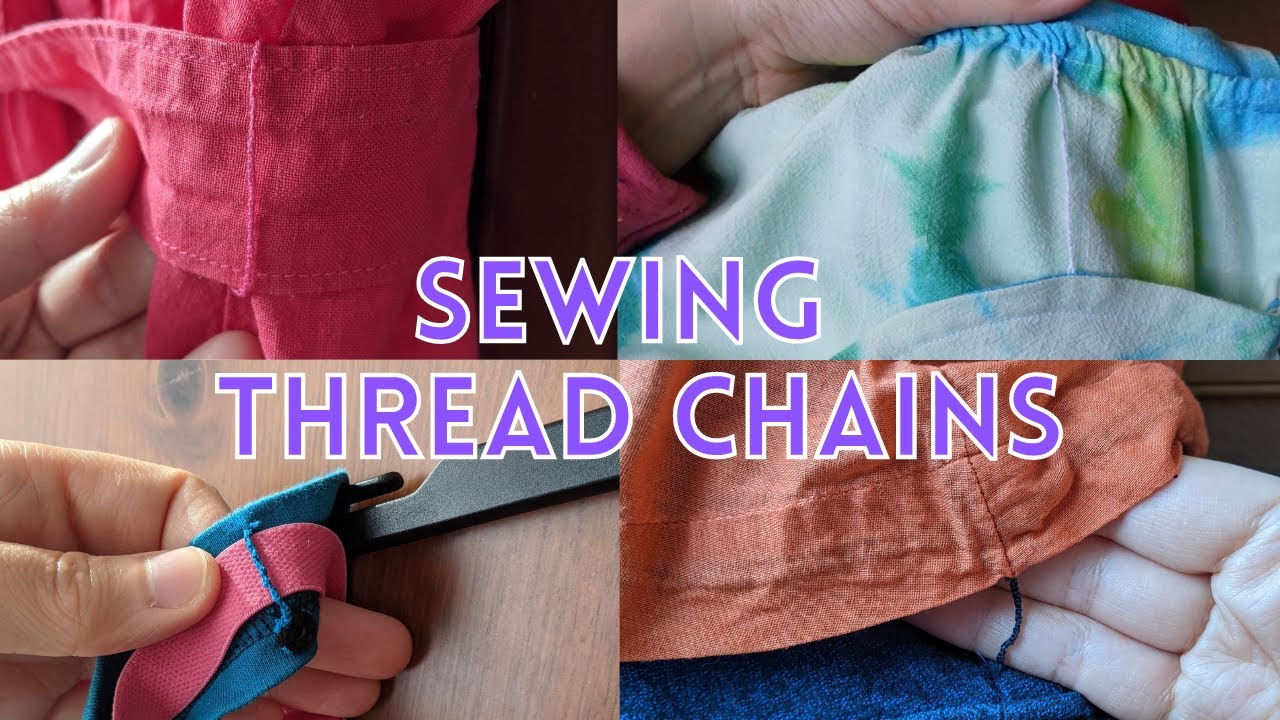 Hand Sewing Technique - Thread Chains