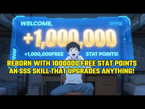 REBORN With 1 1000000 Free Stat Points & An SSS SKILL That UPGRADES ANYTHING!