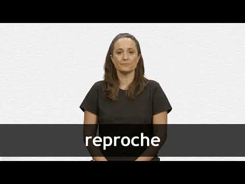 English Translation of “REPROCHE” | Collins French-English Dictionary