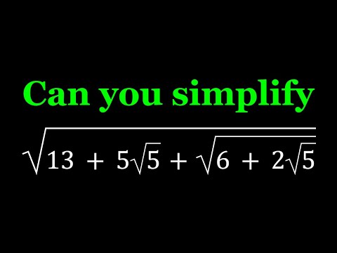 Simplifying A Very Radical Expression | Denesting Radicals
