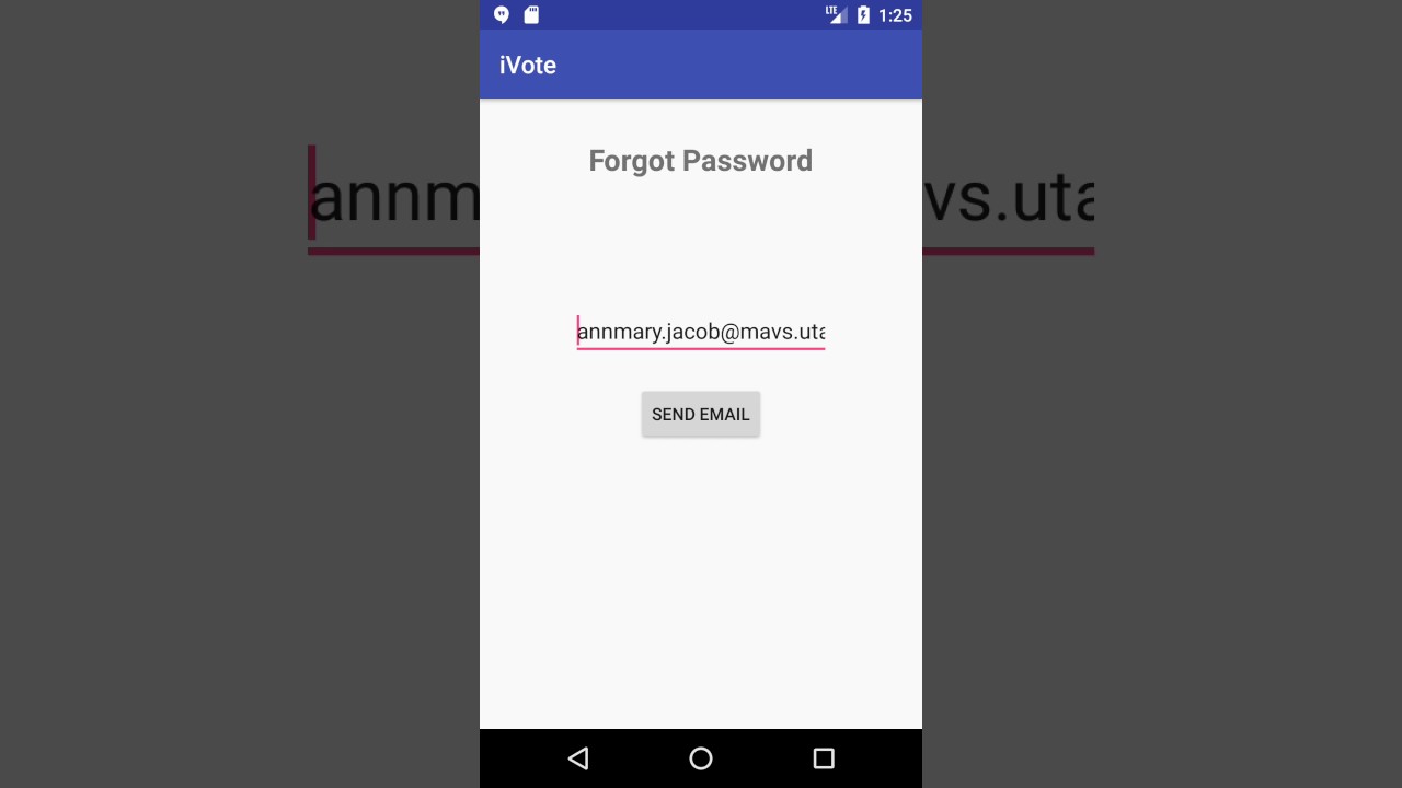 2 Student ForgotPassword