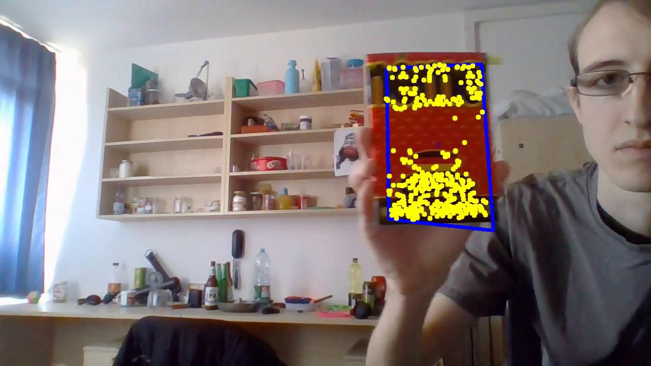 Object tracking (Python, OpenCV, optic flow) - book