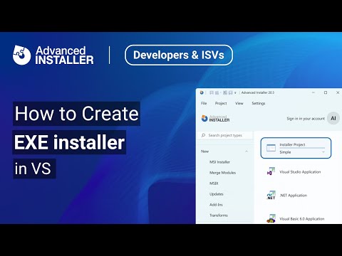 How to create a Setup.exe file in Visual Studio 2022