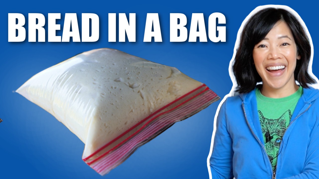 Delicious & EASY Homemade Bread - BREAD In A BAG