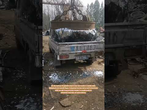 The Power of Magnetism:Scrap Metal Recycling in Action