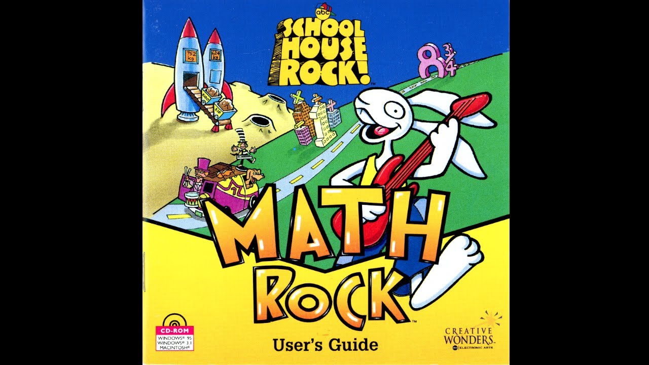 Schoolhouse Rock Math Rock (PC, Windows) [1996] longplay.