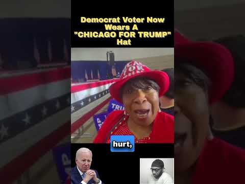 Life Long Democrat Now Wears Chicago For Trump Hat!!