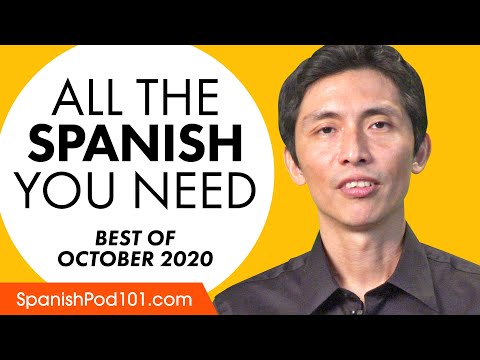 Your Monthly Dose of Spanish - Best of October 2020