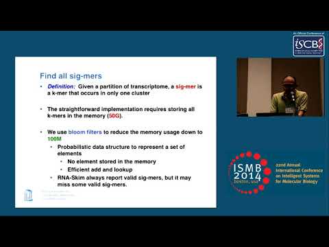 RNA-Skim: a rapid method for RNA-Seq quantification at transcript level - Zhaojun Zhang - ISMB 2014