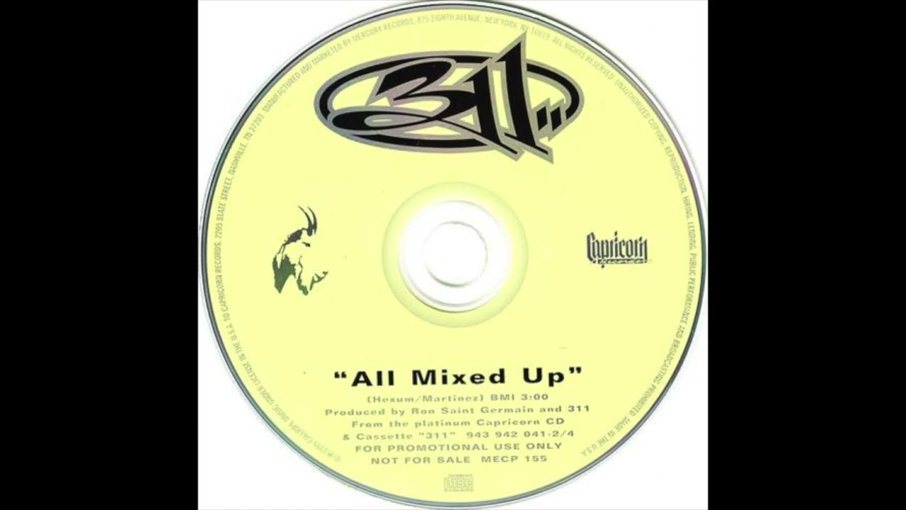 311 - All Mixed Up [1995, CD Single: Promo] (USA)