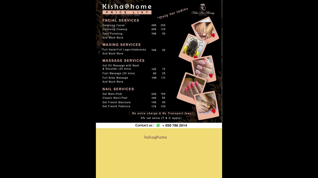 home services beauty salon