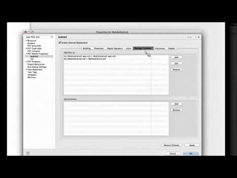 FlashTent Part 5 : Mobile and haXe with FDT 5 5/10 Mobile Profile FDT Max