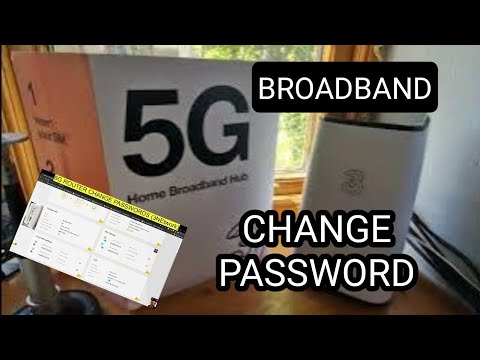 5G ROUTER - BROADBAND CHANGE PASSWORDS