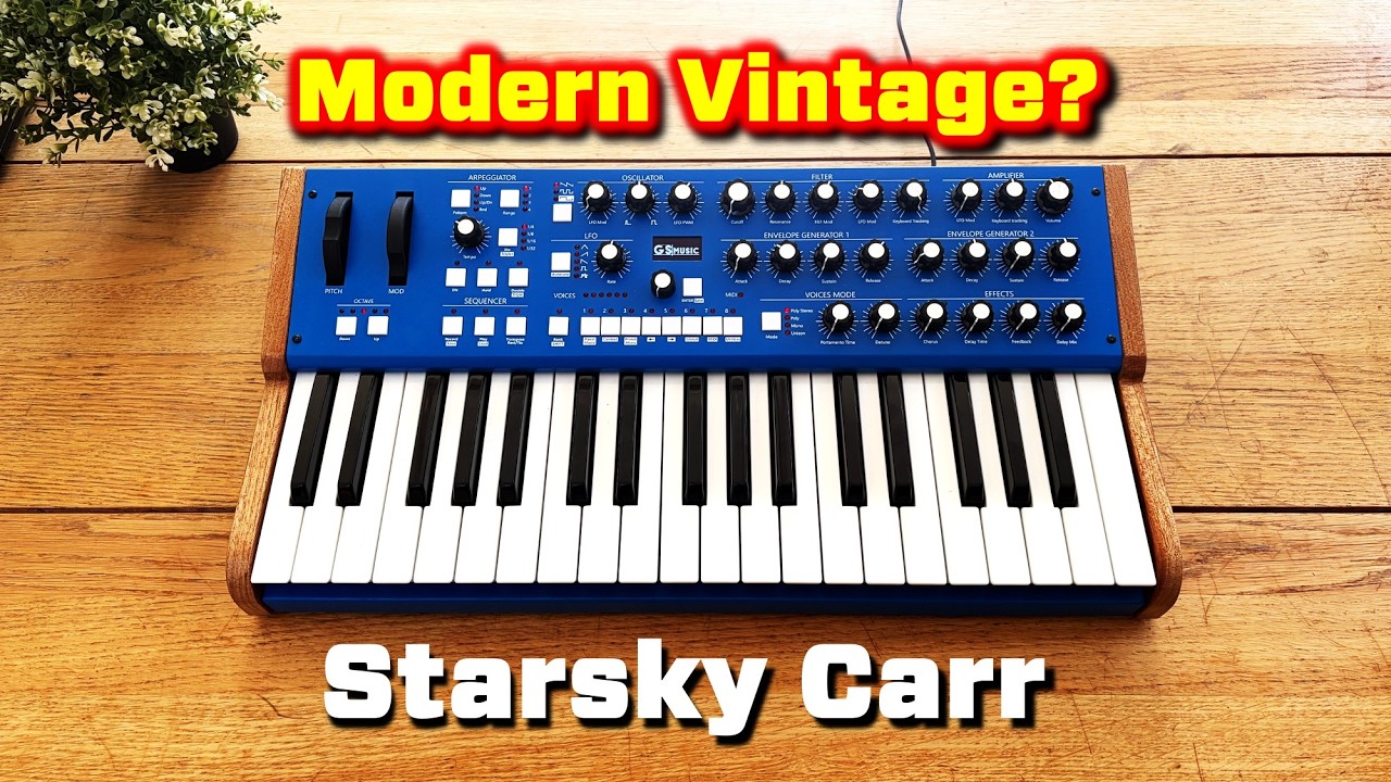 Analog Done Right // GS Music Bree 6 Keyboard