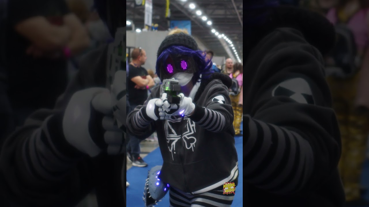 Murder Drones Uzi and N Cosplay #glitchproductions #glitch #murderdrones