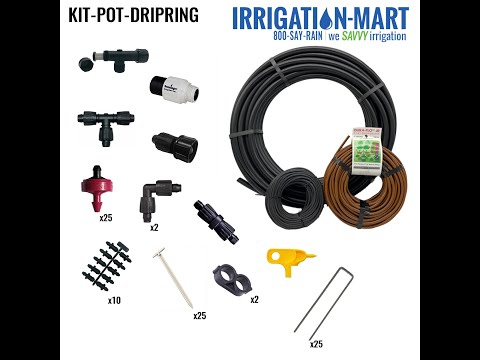 Garden Kit Pot Drip Ring Instructional Video