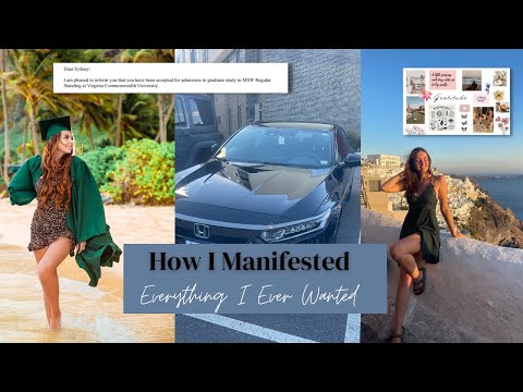 HOW I MANIFESTED EVERYTHING I WANTED | the psychology behind manifestation