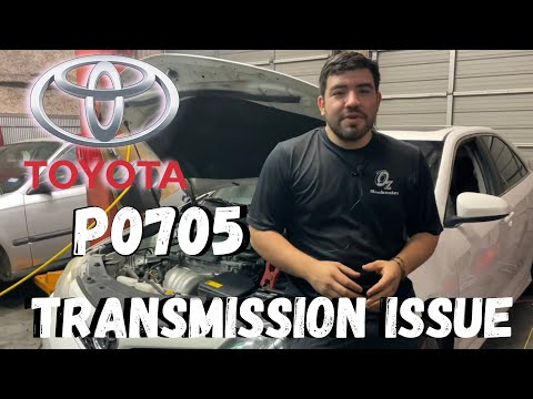 Toyota P0705 Transmission shift issue