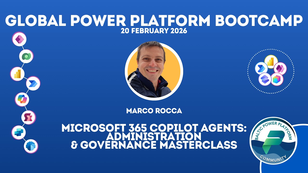 Microsoft 365 Copilot Agents: Administration & Governance Masterclass
