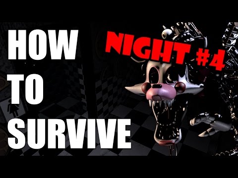 How To Survive And Beat Five Nights At Freddy's 2 | Night Four | PC GUIDE