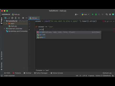 Python | Keyboard Input