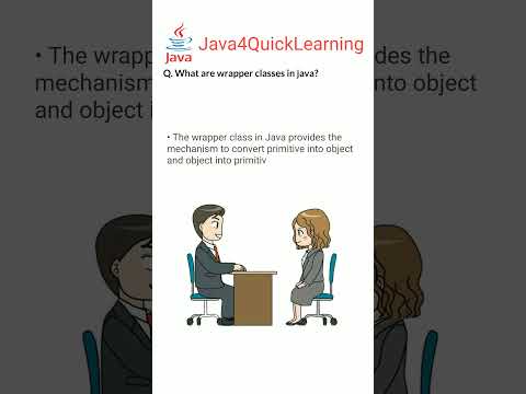 What are wrapper classes in java #wrapper #class #autoboxing #java4quicklearning