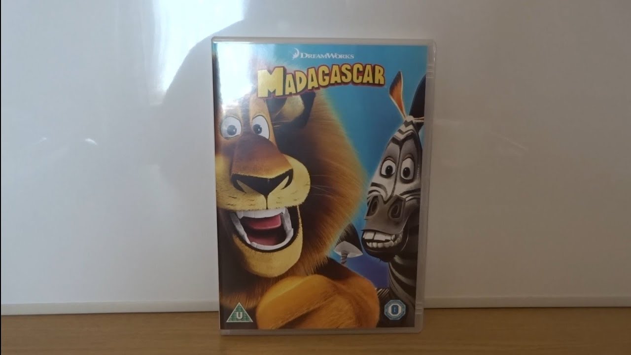Madagascar (UK) DVD Unboxing