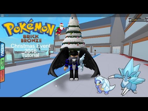 Pokemon Brick Bronze - Christmas Event 2016 + Tutorial + Alolan Sandshrew and Sandslash!