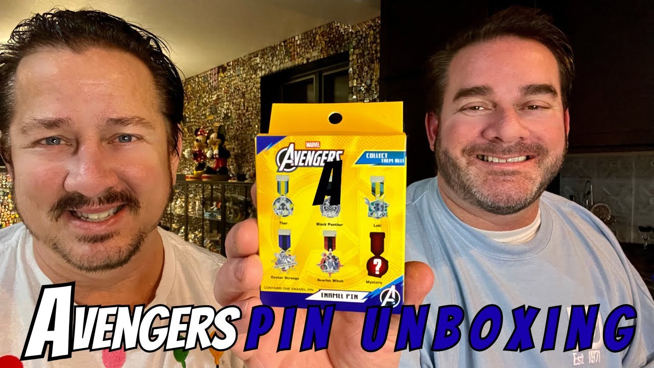 Disney Marvel Avengers Pin Unboxing #disneypins #disney #marvel #avengers #pinunboxing #pintrading