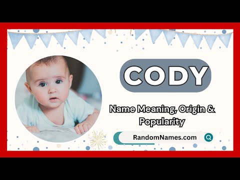 Cody - Baby Boy Name Meaning, Origin & Popularity - RandomNames.com