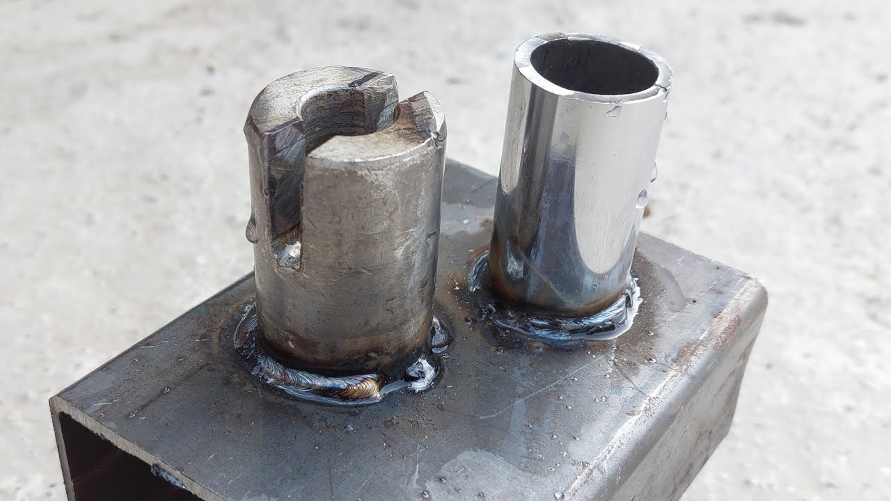 Simple And Useful Techniques For Round Bar Bending / Easy Way For Metal Bar Bending