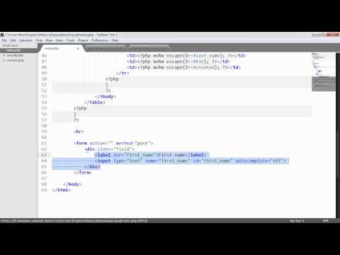 Learn PHP and MySQL with MySQLi Example Application Part 8 9 - Mind Luster