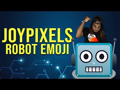 Nerd Smash 197 - JoyPixels Robot Emoji