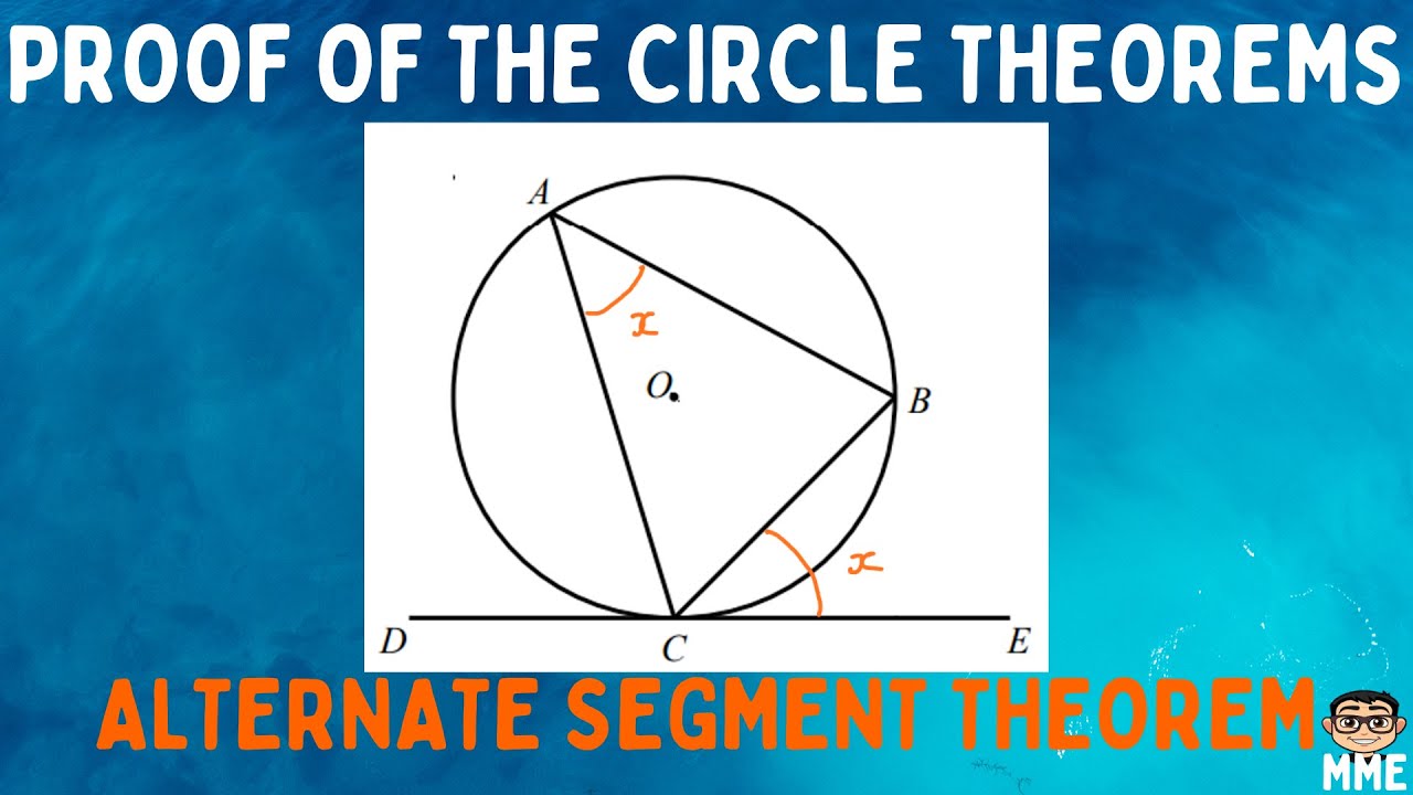 GCSE Proving The Circle Theorems: Alternate Segment Theorem
