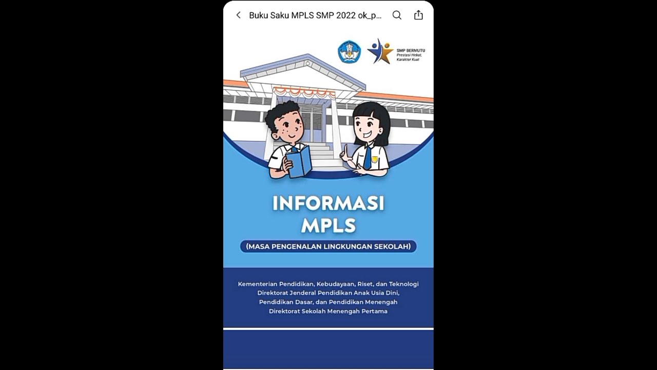 Buku Saku MPLS 2022/2023 || Info Pendidikan 006