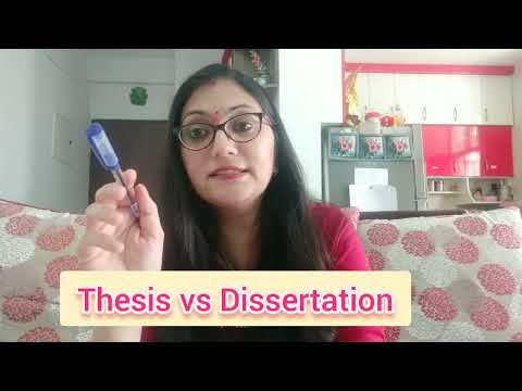 Diffrence between Thesis and Dissertation/ Thesis vs Dissertation/ Research aptitude/ NTA UGC NET