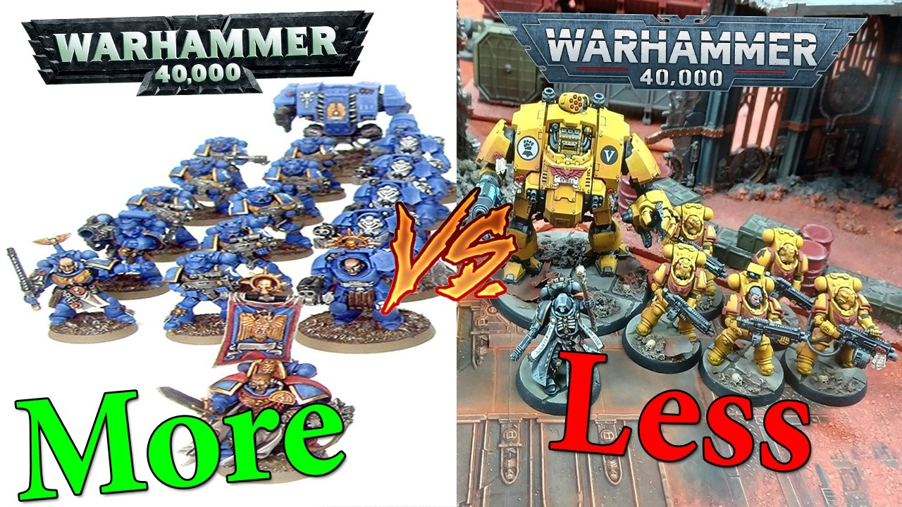 Warhammer 40k battle scale PROBLEM!