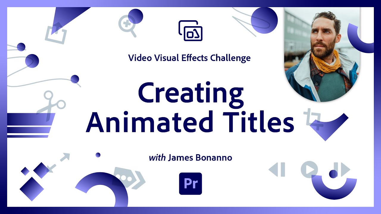 Creating Animated Titles | Video Motion Graphics Challenge