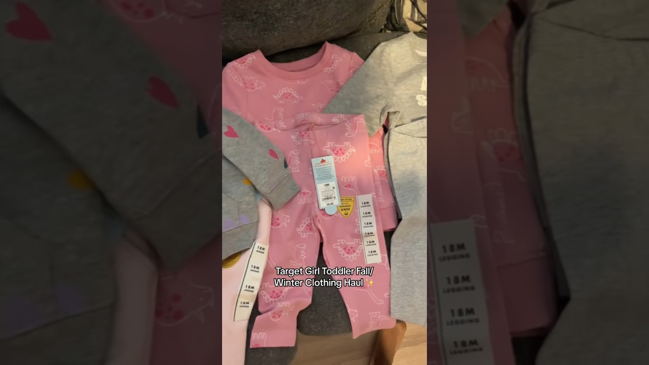 Cat & Jack by Target Toddler Finds💗 #targethaul #toddlerclothing #babyoutfit