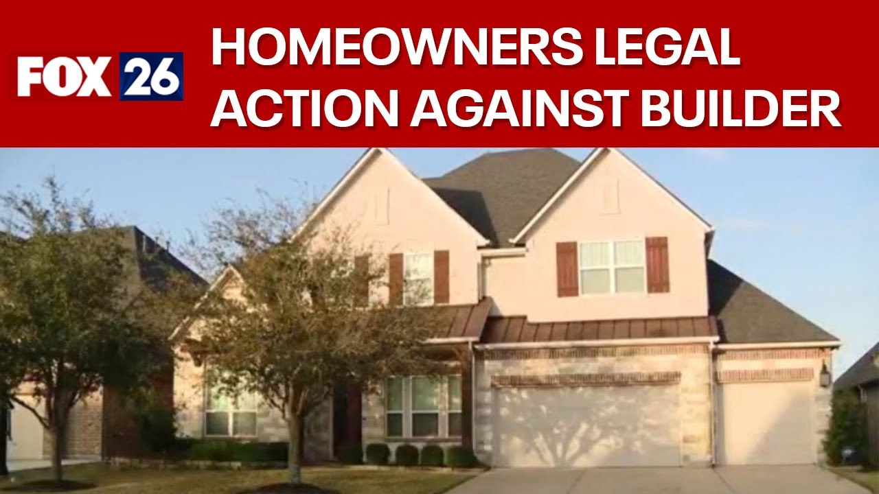 More League City homeowners take legal action against homebuilder
