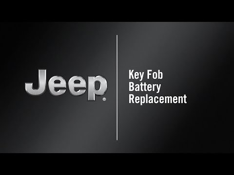 Key Fob Battery Replacement | How To | 2020 Jeep Grand Cherokee