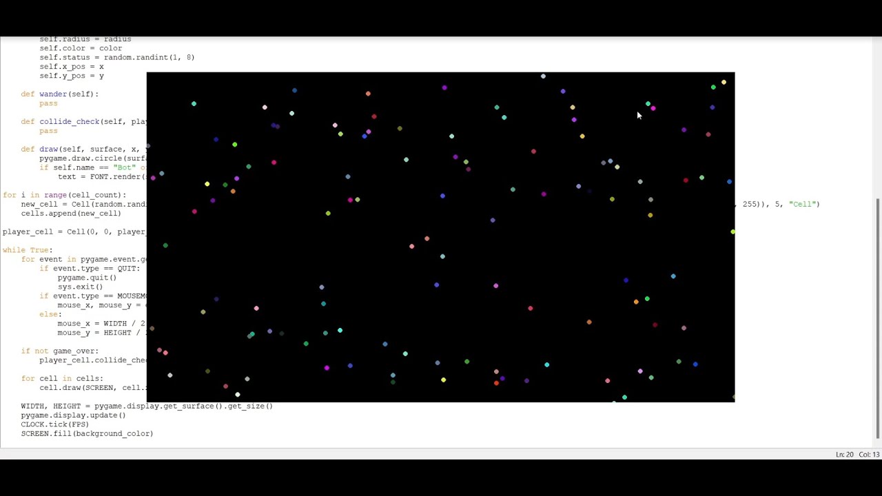 Agar.io in Python - Part 1