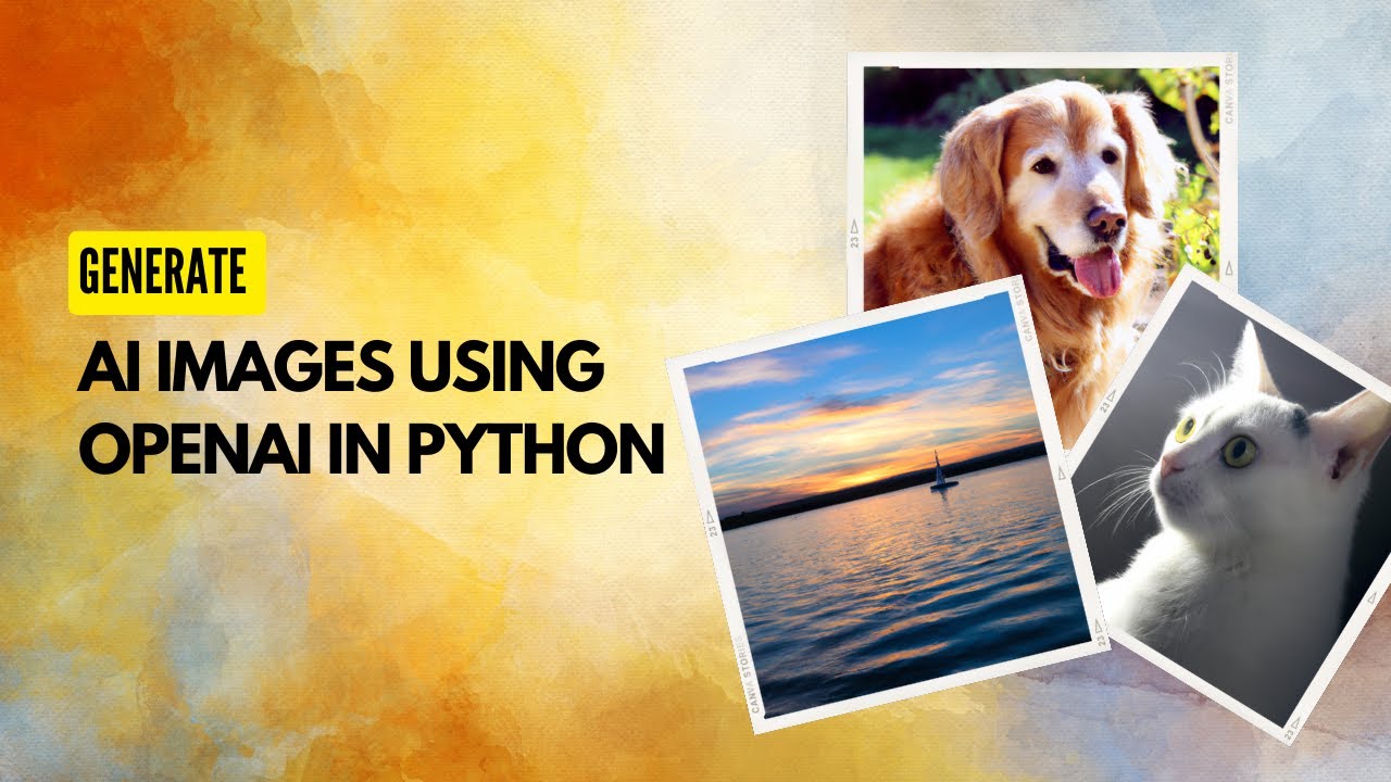 Generate AI Images using OpenAI library in Python