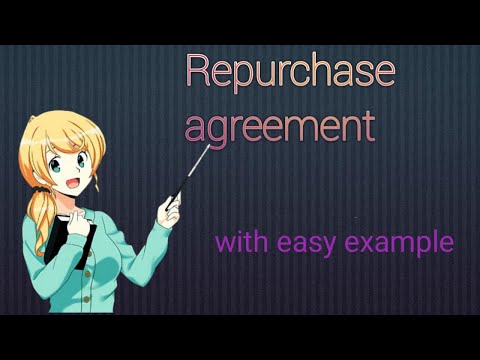 Repurchase agreement with easy example (Urdu/Hindi)