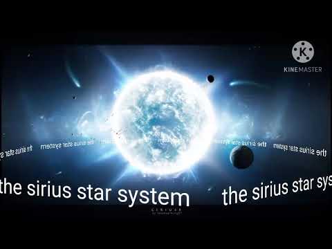 the sirius star system...sirius the small white star....